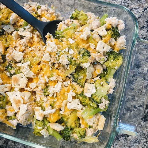 Broccoli Cheddar Bake - Haley Nicole Fit