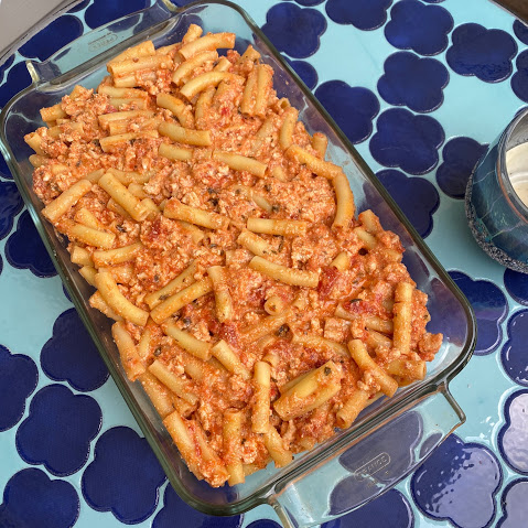 Skinny Baked Ziti - Haley Nicole Fit
