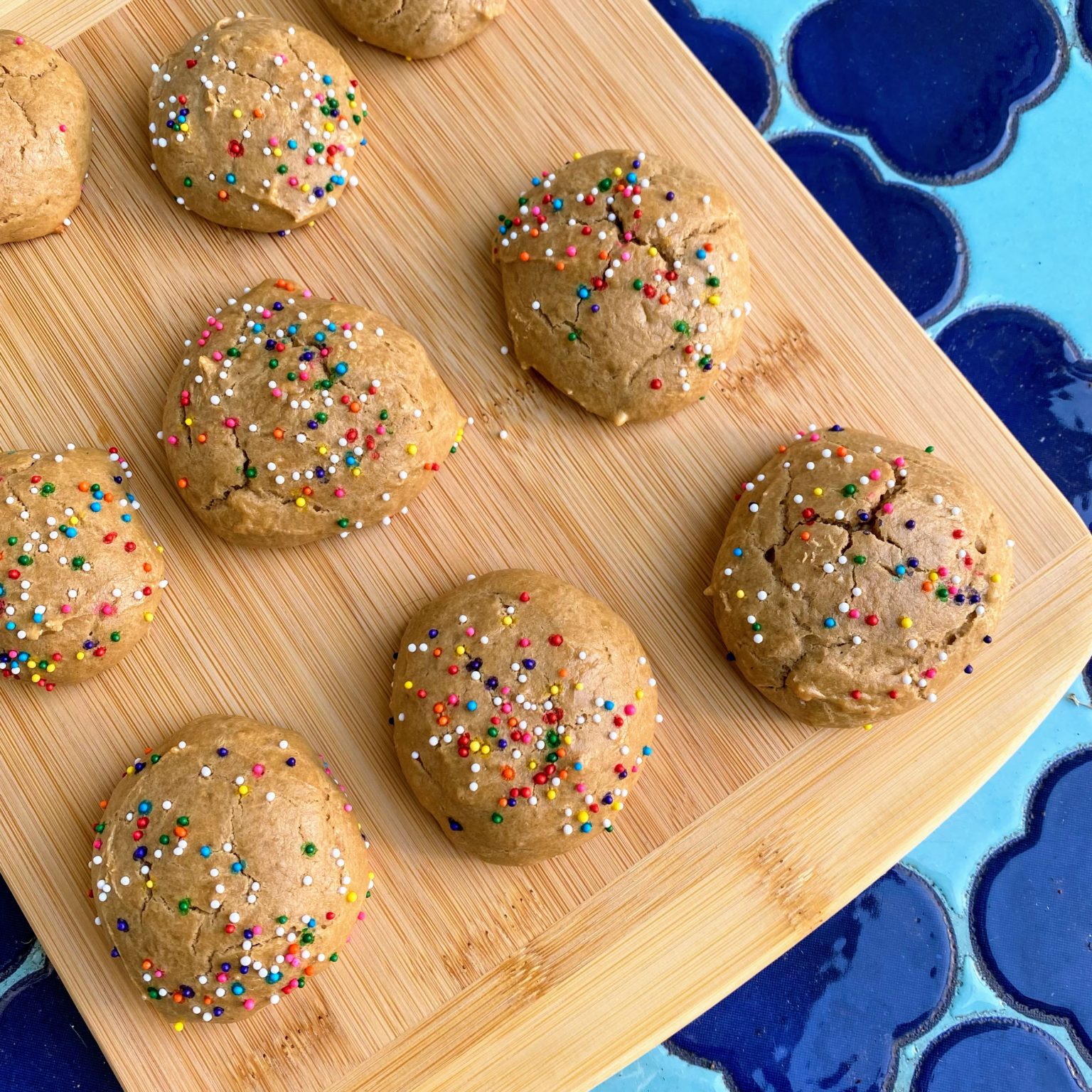 Funfetti Protein Cookies