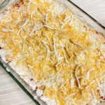 Cheesy Rice and Beans Bake