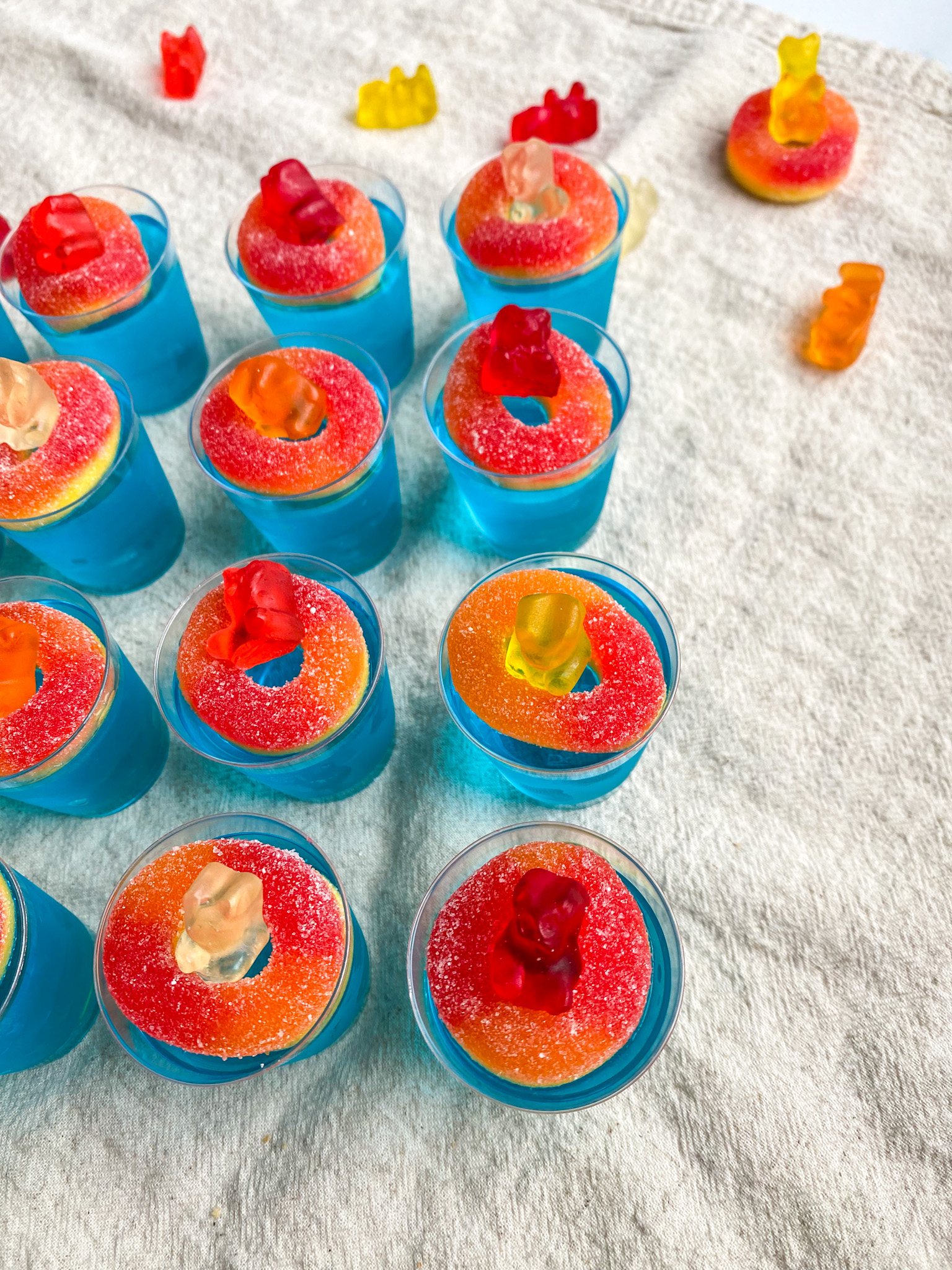 Pool Party Jello Shots