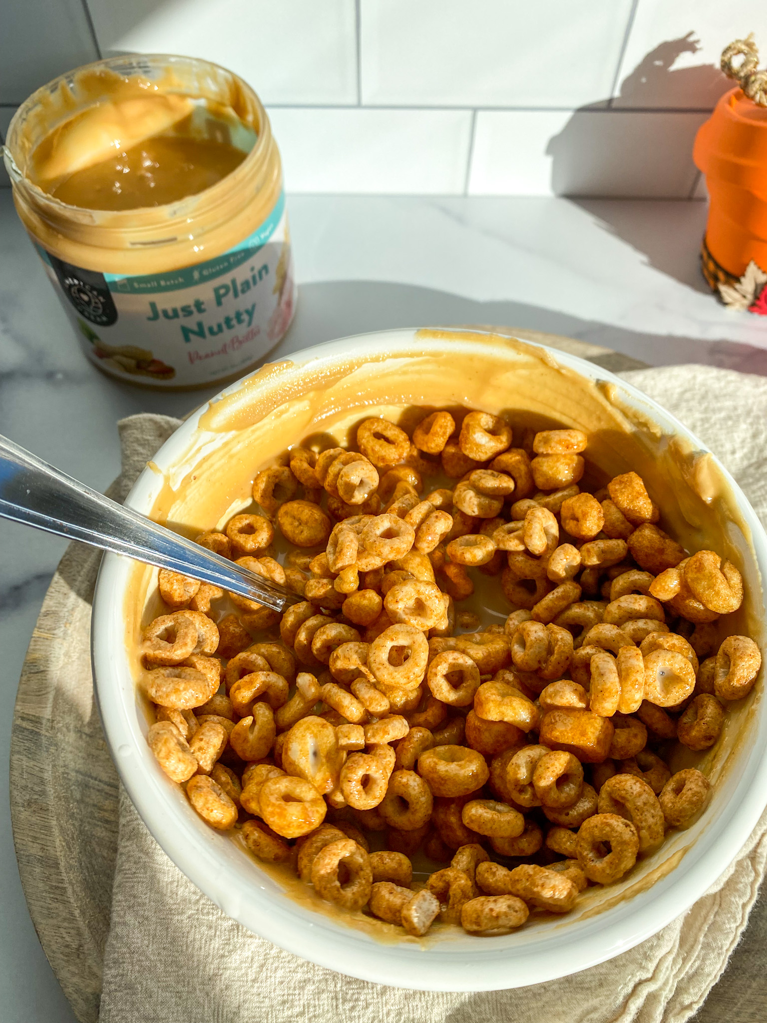 Peanut Butter Cereal Bowl