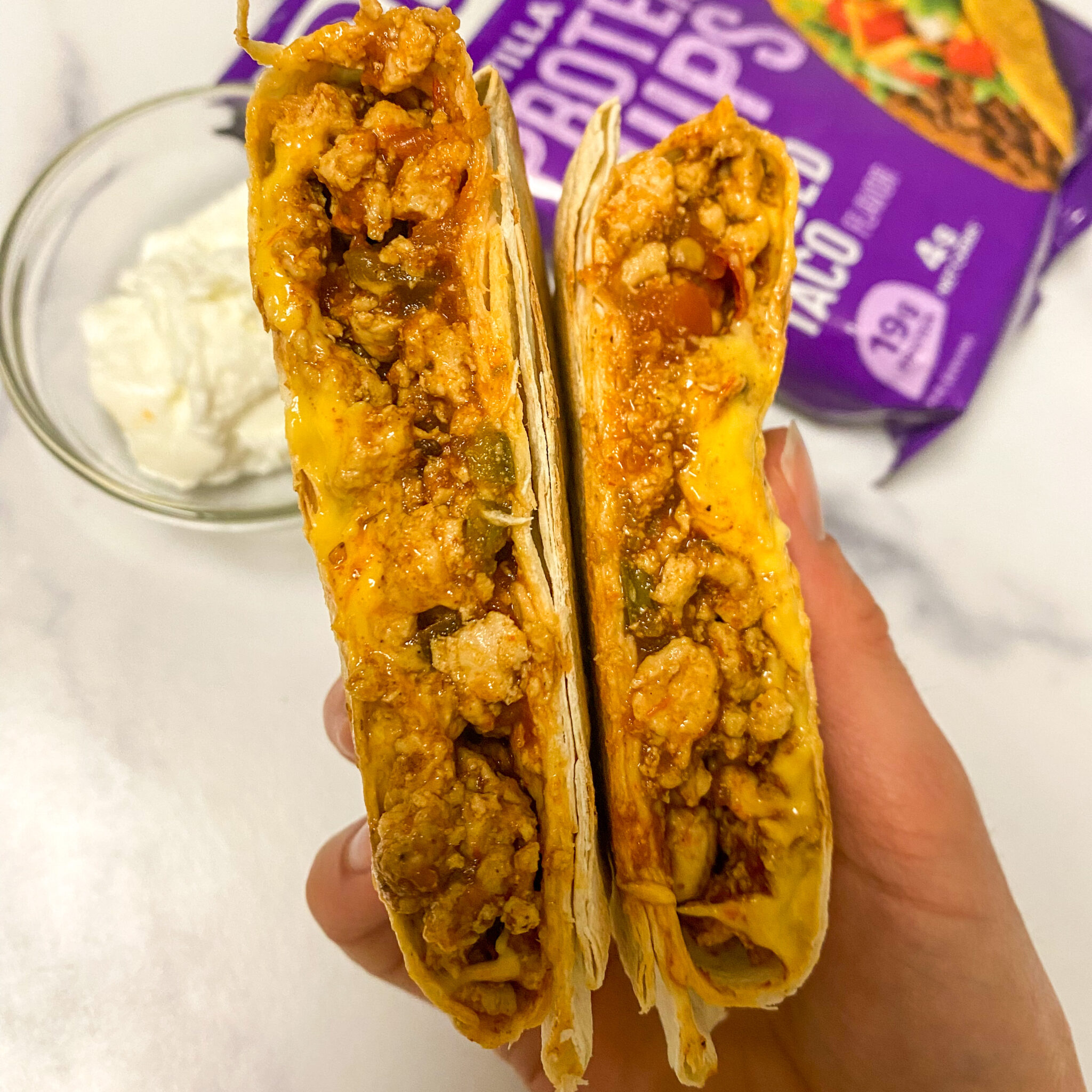 Taco Bell Crunchwrap Copycat